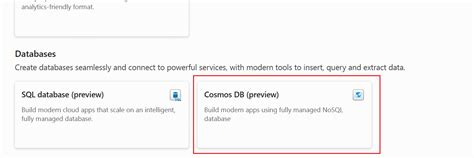 Quickstart Create A Cosmos Db Database Preview Microsoft Fabric Microsoft Learn