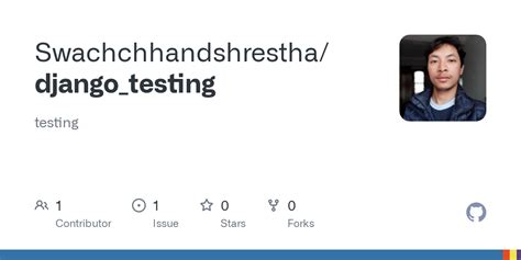 GitHub Swachchhandshrestha Django Testing Testing
