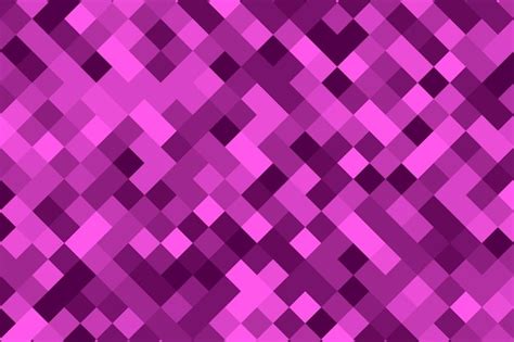 Premium Vector Pink Pixel Square Mosaic Vector Pattern Background