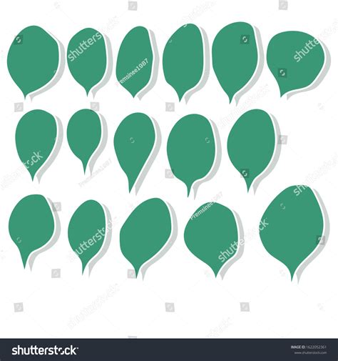 Speech Bubble Vector Set Objects On Stock Vector Royalty Free Shutterstock