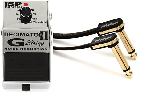 isp technologies decimator ii g string noise suppressor pedal reverb