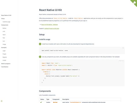 Native By React Ui Kit A React Template Built At Lightspeed