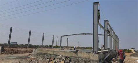 Pre Fabricated Structures Iron Mild Steel Peb Columns At Rs 95 Kg In Pune