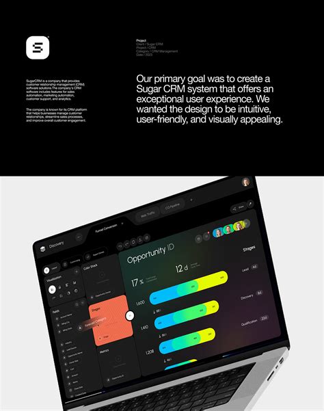 sugar crm saas ux ui design behance
