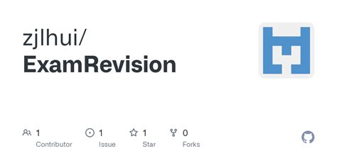Github Zjlhui Examrevision