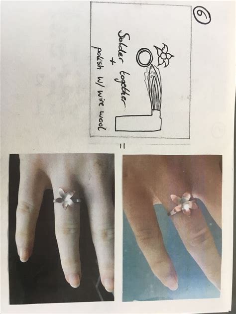 How To Make A Flower Ring Tutorial Ring Tutorial Flower Ring