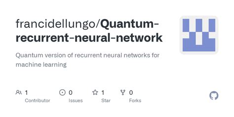 github francidellungo quantum recurrent neural network quantum