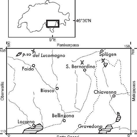 Pdf The Central Lepontine Alps Notes Accompanying The Tectonic And