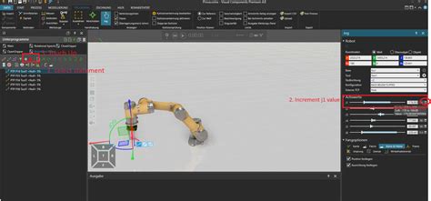 Robot Movement Robot Programming Visual Components The Simulation Community