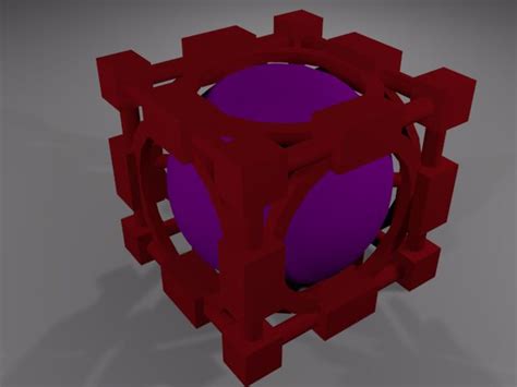 추상 큐브 3d 모델 5 3ds Max Fbx Free3d