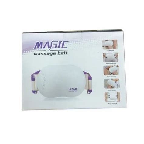Magic White Electric Massage Belt For Fat Loose Packaging Type Box