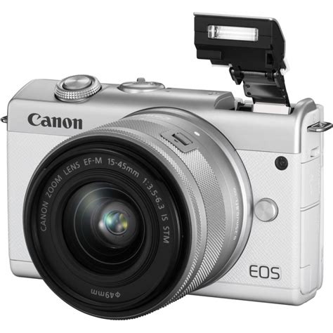 Цифровой фотоаппарат Canon EOS M200 kit 15-45 IS STM White — купить в ...