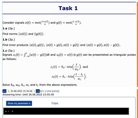 Solved Consider Signals X T Rect At A 2 And