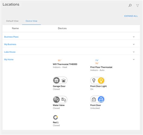 How Do I Manage Multiple Locations In A Tc2 Account Alarm Grid