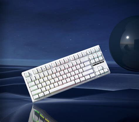 C4d渲染键盘白色 Rgb