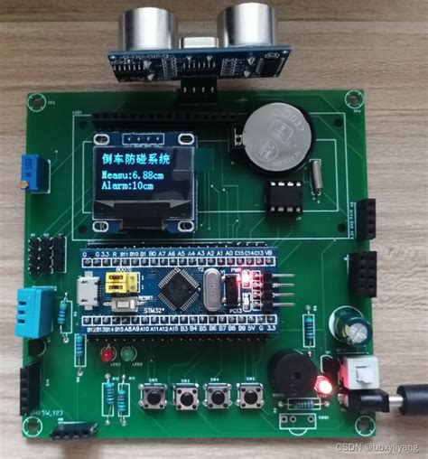 基于stm32单片机汽车防碰控制系统 基于stm32单片机的汽车防撞与控制系统 csdn博客