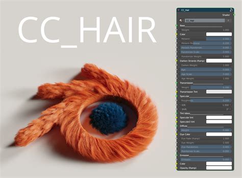 Custom Hair Shader Blender And Cg Discussions Blender Artists Community