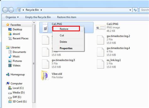 How To Find Empty Recover Recycle Bin In Windows 7