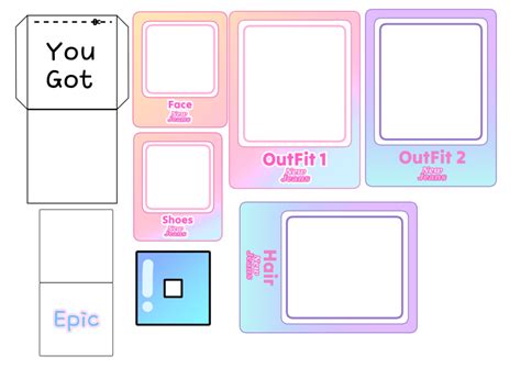 Paper Diy ️뉴진스and블랙핑크 로블록스 블라인드백 ️ 무료도안 무료배포 네이버 블로그