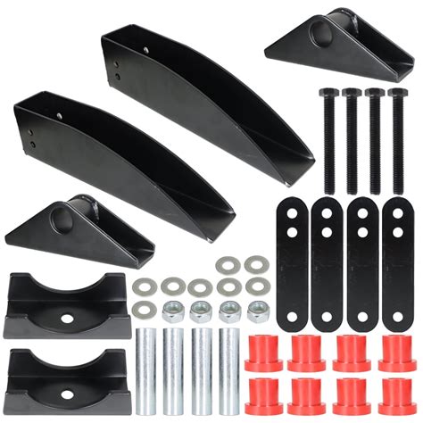 Lablt Rear Leaf Spring Relocation Pocket Set For 1955 1957 Chevy Belair