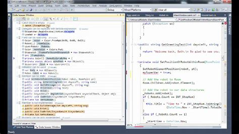 Coderush Code Issues Window Youtube