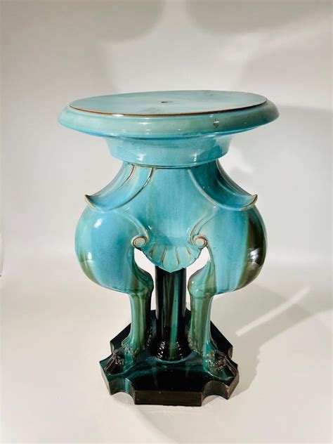 Clement Massier Art Nouveau Degrade Porcelain French Planter 1900 For