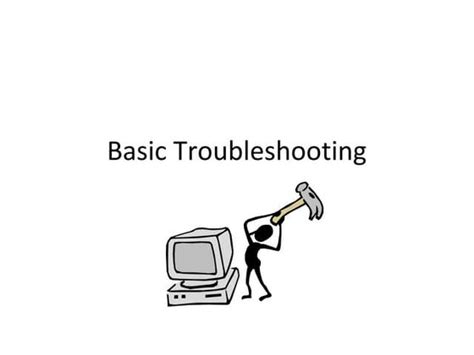 troubleshooting and maintenance pptx operating systems computer