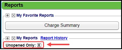 My Favorite Reports And My Reports Panels