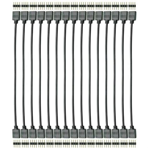 5050 4 Pin Rgb Led Strip Light Connector Kit With Grandado