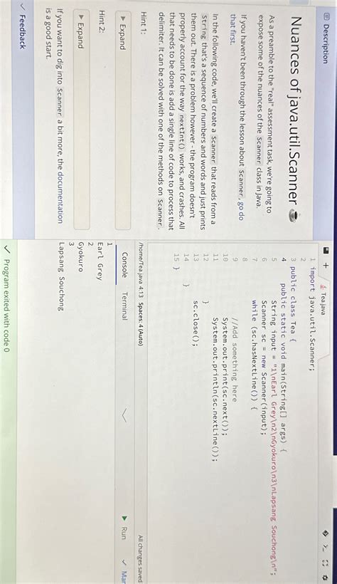 Solved Nuances Of Javautilscanner As A Preamble To The Real