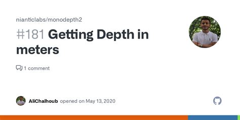 getting depth in meters · issue 181 · nianticlabs monodepth2 · github