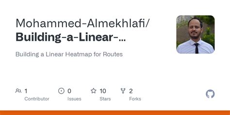 Github Mohammed Almekhlafi Building A Linear Heatmap Building A Linear Heatmap For Routes
