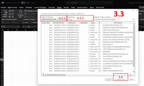 como importar arquivo csv no excel com power query guia do excel
