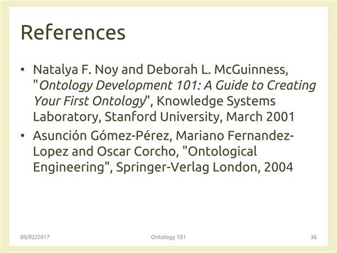 Semantic Web Ontology 101 Ppt