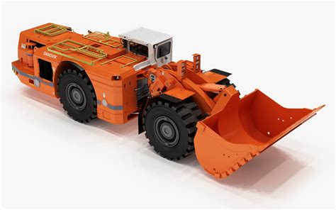 Underground Mining Loader Lh621i 3d Model Cgtrader