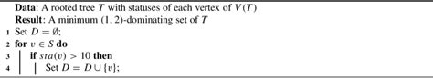 part iii a minimum 1 2 dominating set download scientific diagram