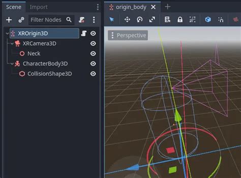 room scale in xr — godot docs