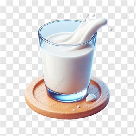 투명한 배경의 나무 접시에 우유 한 잔 우유 마시다 신선한 우유 Png 일러스트 및 이미지 에 대한 무료 다운로드 Pngtree