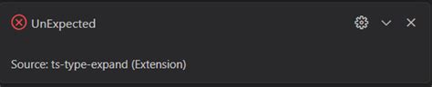 Is This Extension Broken Issue 353 D Kimuson Ts Type Expand GitHub
