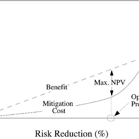 Schematic Of Net Present Value NPV Showing Optimal Protection Download Scientific Diagram