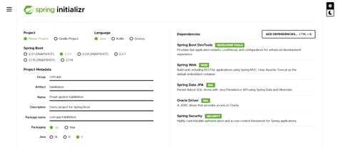 Java Unable To Start My Spring Boot Application With Oracle Stack