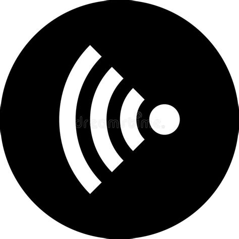 Wifi Signal Icons Set Network Signal Internet Sign Wifi Wifi Signal Strength Stock