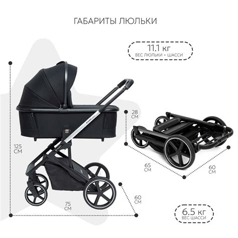 Коляска 2в1 Olsson Dream Black купить по цене 33999 ₽ в интернет ...