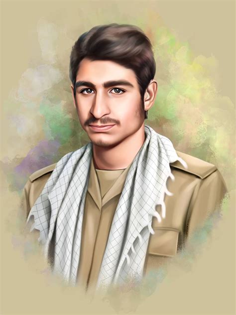 بسیجی شهید حمید محمودی