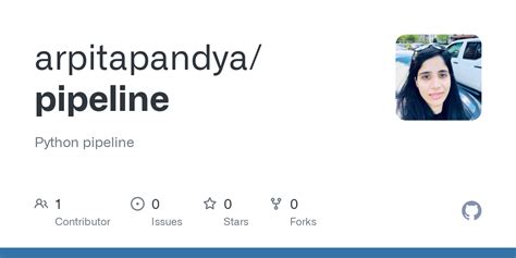 Github Arpitapandyapipeline Python Pipeline