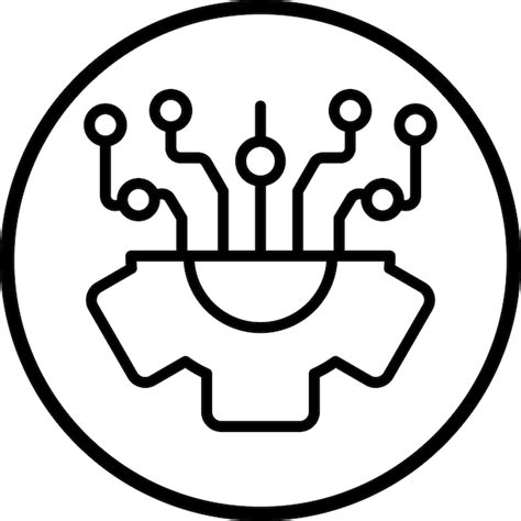 Premium Vector Vector Design Machine Learning Icon Style
