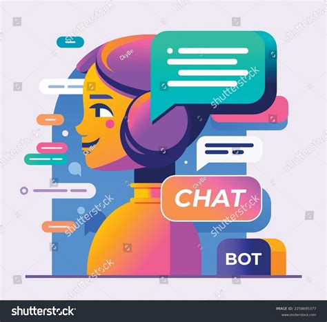 Chat Bot Using Chatting Artificial Intelligence Stock Vector Royalty Free 2258695377