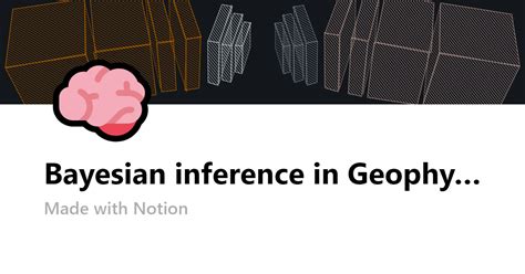 Bayesian Inference In Geophysics Eying