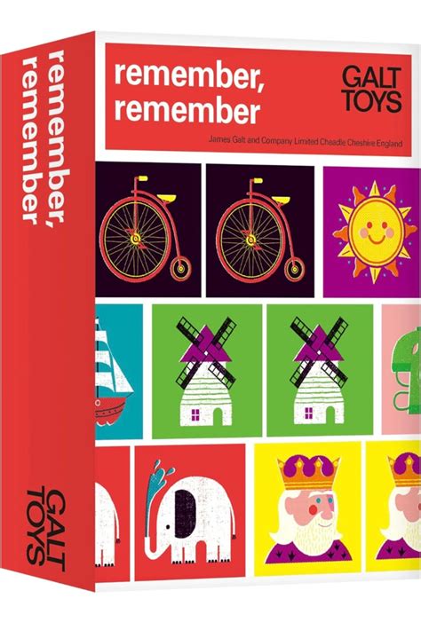 Remember Remember Memory Game Chesterton Toys