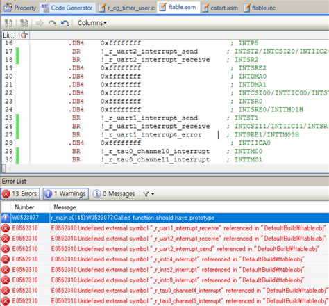 Code Generate Without Vect And Near Option For Isr Forum Rl78 Mcu Renesas Engineering